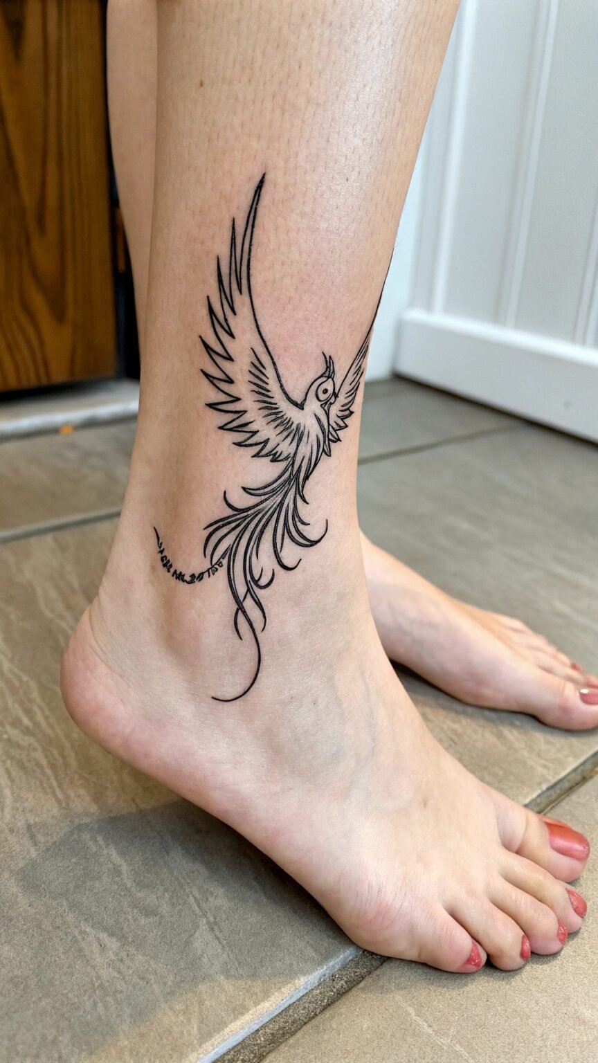 10 Small Phoenix Tattoo Ideas for Women with Symbolic Meaning