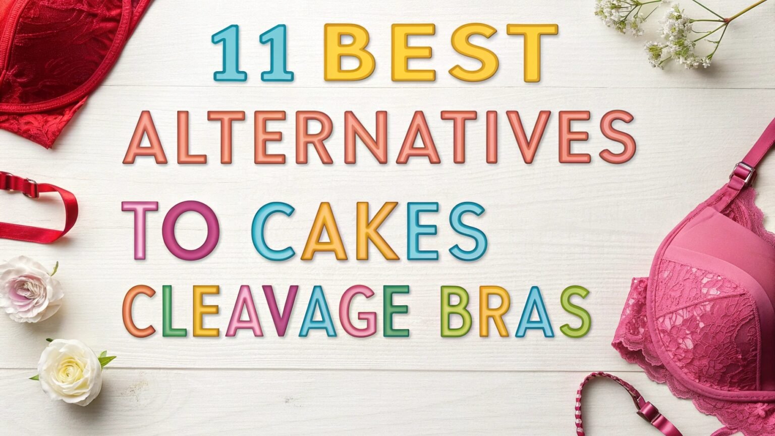 11 Best Alternatives to CAKES Cleavage Bras: Perfect Push-Up Support